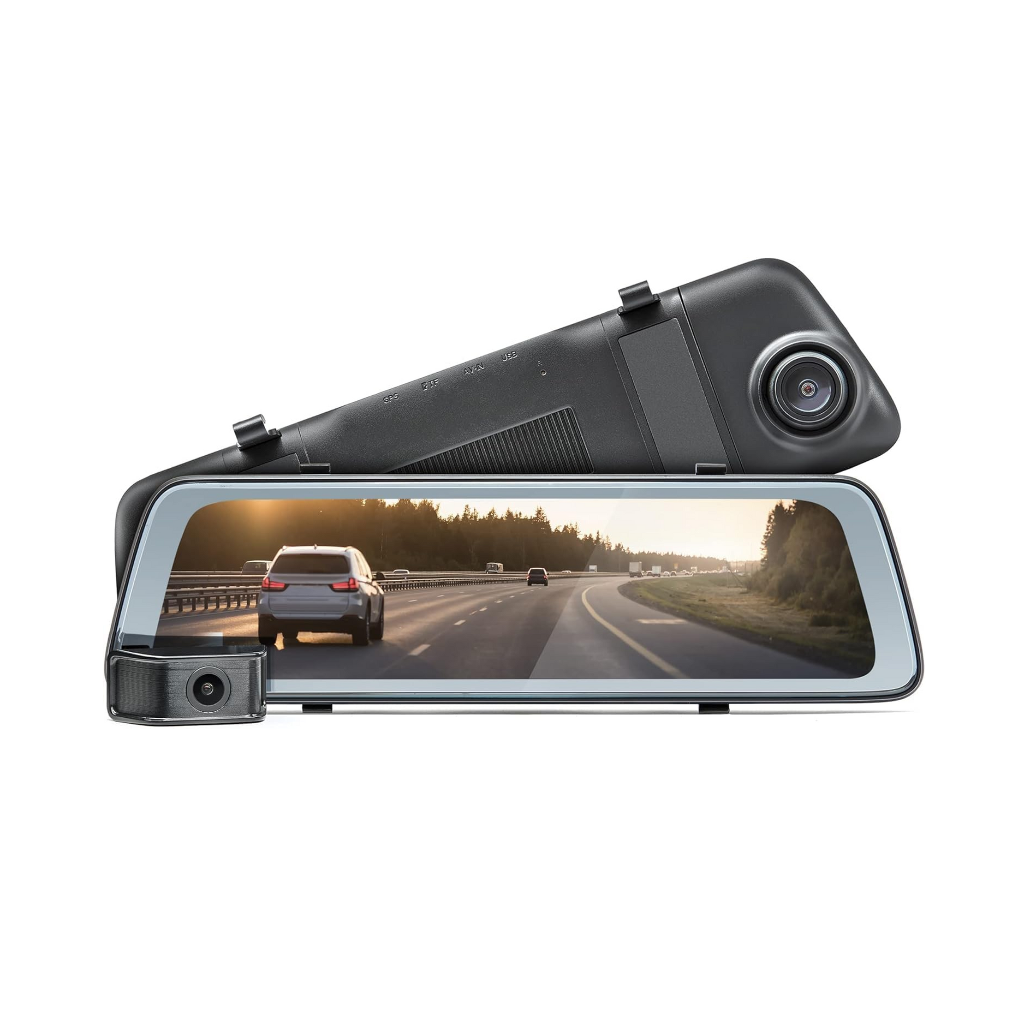 Road Angel Halo View - 2K Mirror Dash Camera with Rear Camera — Car ...