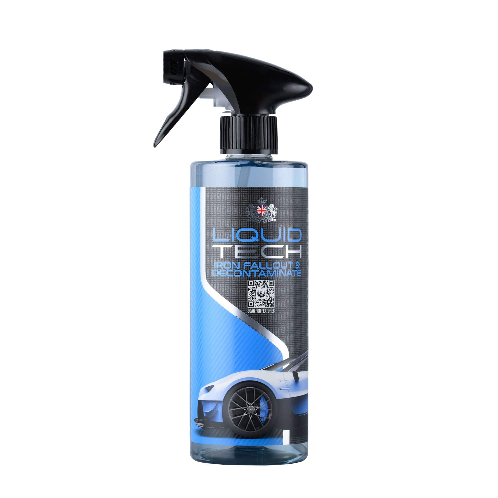 Liquid Tech Car Care - Iron Fallout & Decontaminate - 500ml — Car Audio ...